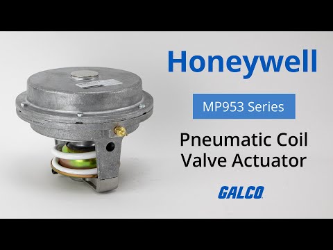 Honeywell's MP953 Series, Pneumatic Coil Valve Actuators