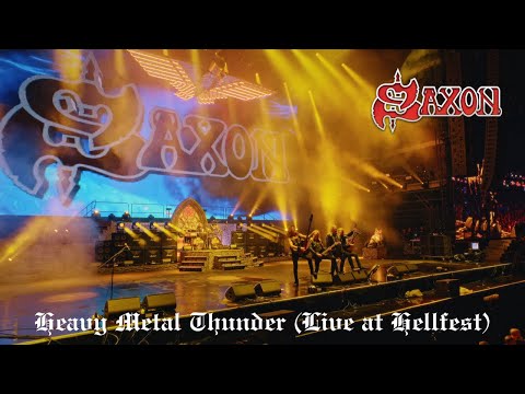 Saxon Share Footage Of “Heavy Metal Thunder” From “Eagles Over Hellfest ...
