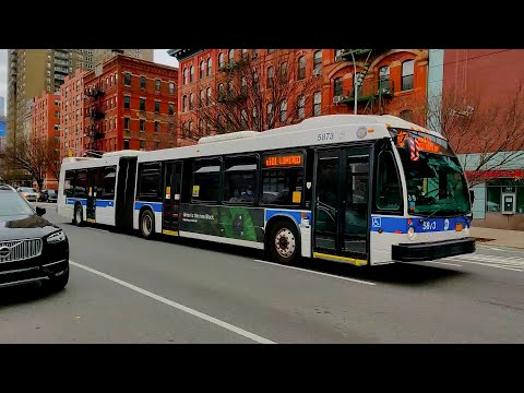 MTA NYCT Bus: M101, Q32, SIM1C Routes via 10th Avenue (2022 NYC Half Marathon Detours)