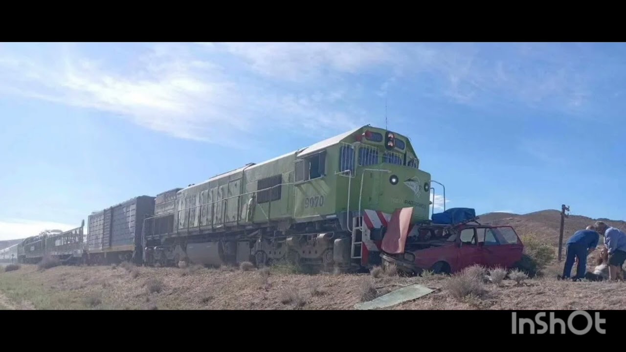 CHOCO EL TREN PATAGÓNICO CON UN AUTO