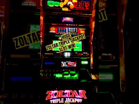 💥HUGE ZOLTAR TRIPLE JACKPOT SLOT WIN! #shorts #slots