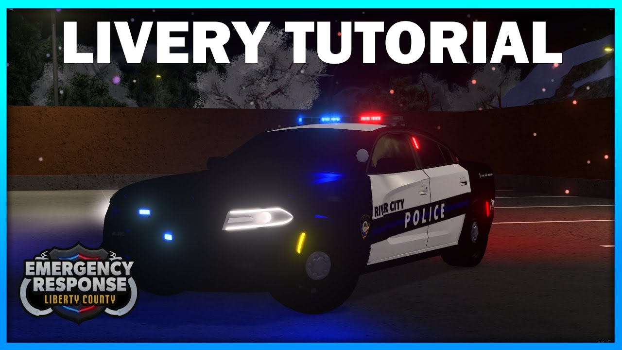 How I Make My Liveries | Basic Livery Guide | Emergency Response Liberty County (ROBLOX)