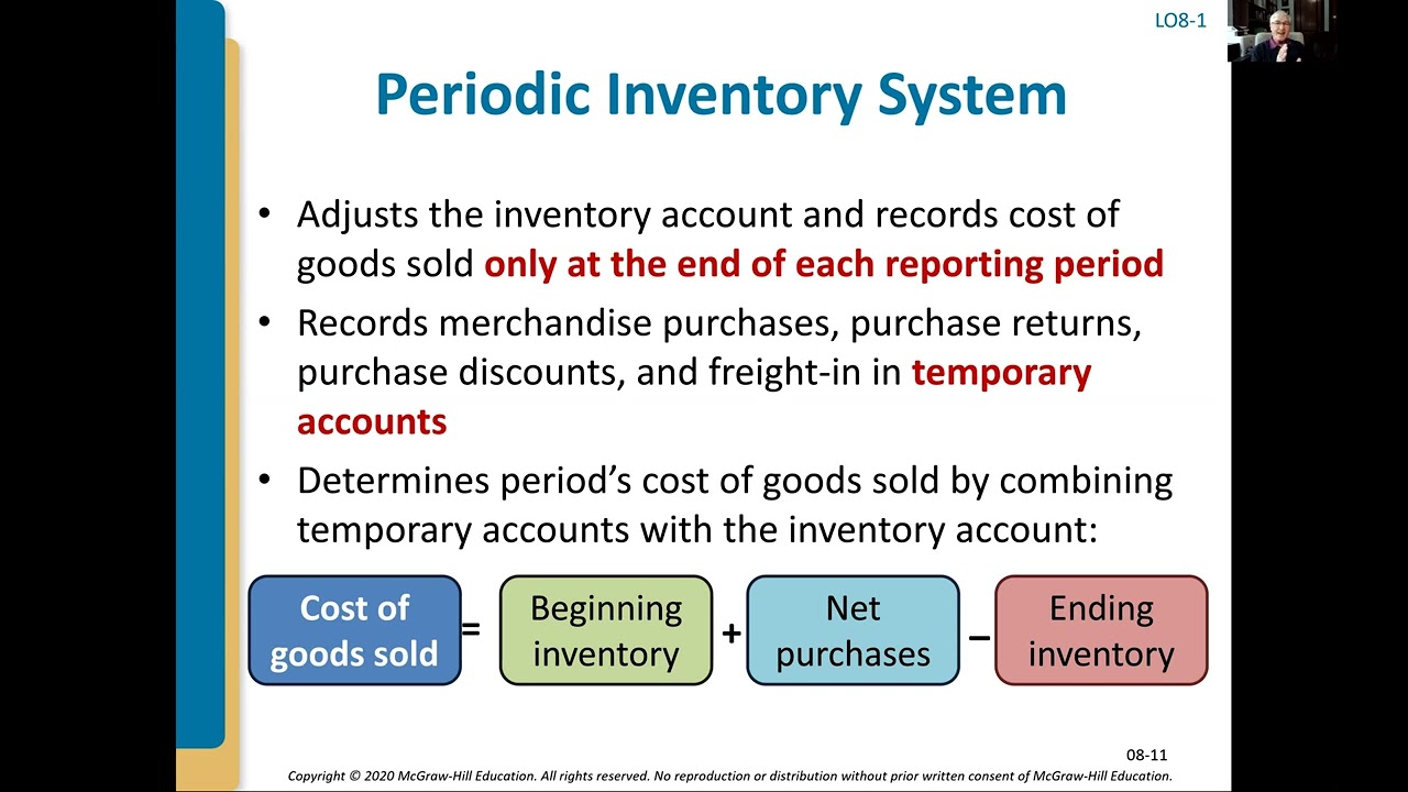Intermediate Accounting: Inventory and Cost of Goods Sold Lecture (8a)