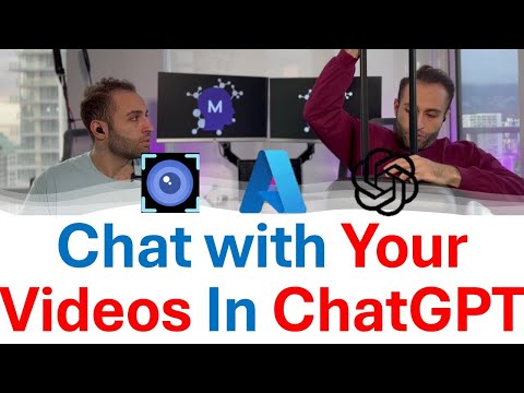 ChatGPT With Your Videos ! | Azure Open AI + Azure AI Vision