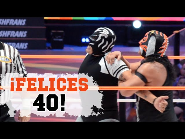 Felino se dice agradecido por estar en lucha de leyendas