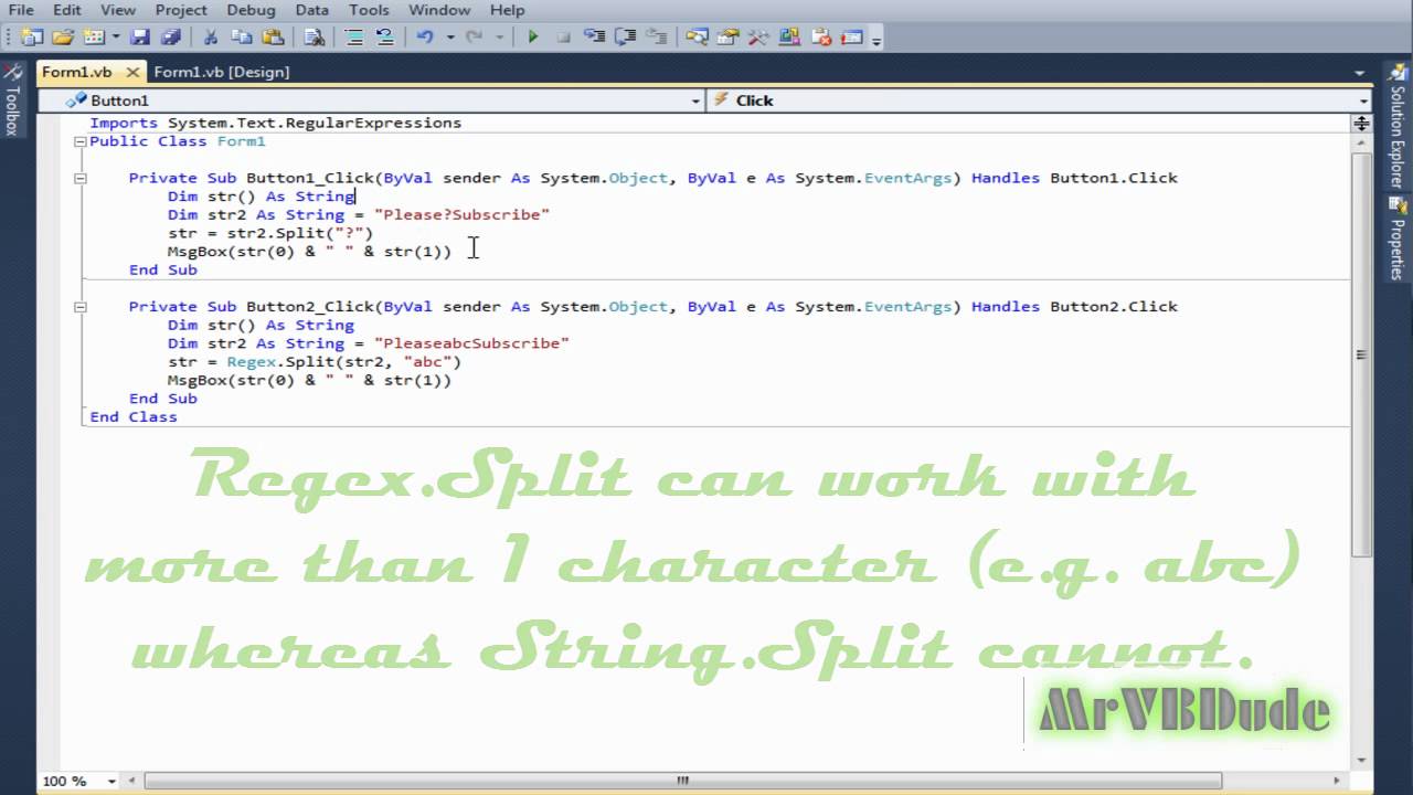[VB.net Splitting] - Tutorial {Detailed}