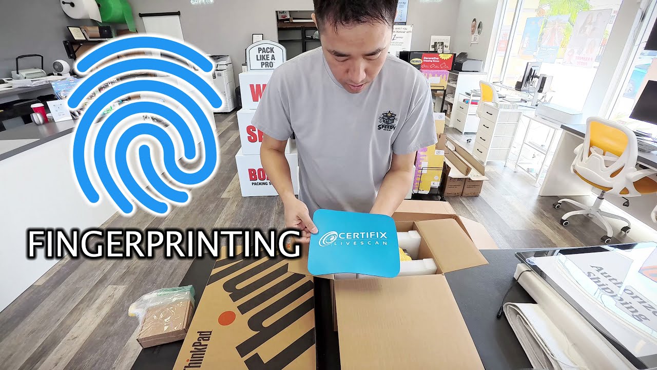 Certifix Live Scan and Breakdown of Fees | Starting Live Scan in Your Pack and Ship Store EP 27