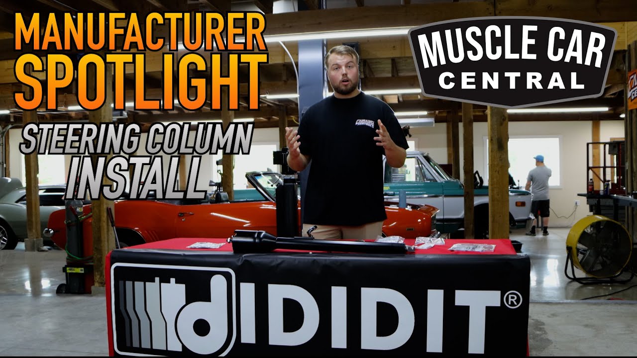 🔥 Manufacturer Spotlight: Ididit Steering Columns | 67 Camaro Install #Ididit #SteeringColumn