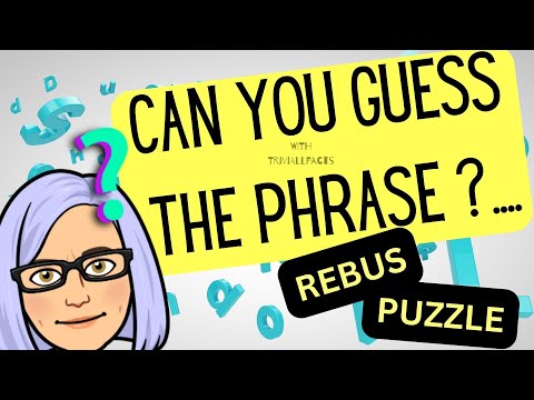 Can You Solve the REBUS PUZZLE - TEST YOUR BRAIN | 15 Word Puzzles