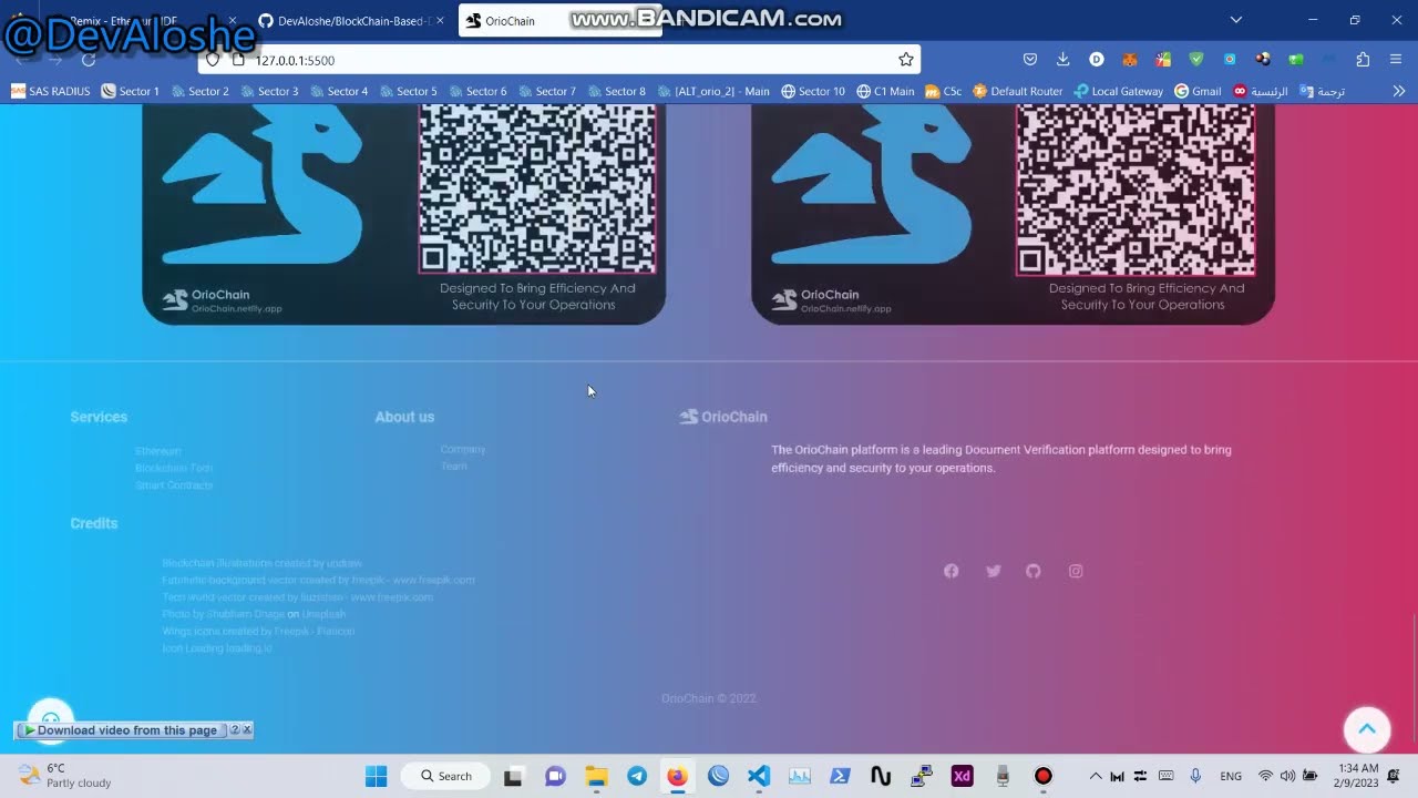 Blockchain Based Documents Verification System [ run the project ]