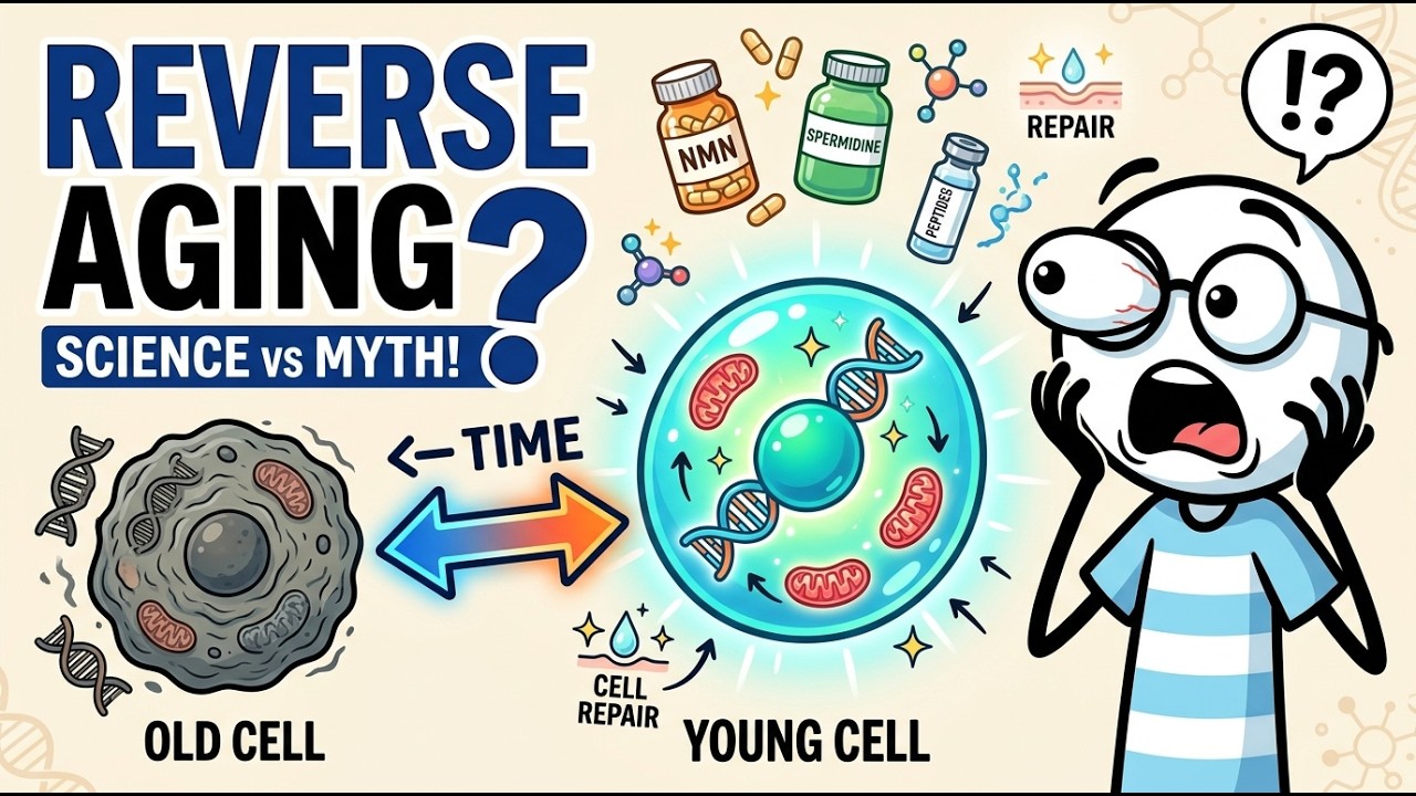 The Anti-Aging Supplements Nobody Warns You About Spermidine, NMN & Peptides Explained