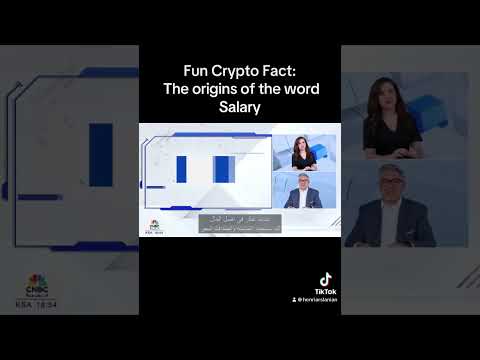 Did you know that the word “salary” comes from the word “salt”?