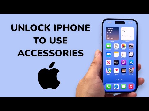 Unlock iPhone To Use Accessories (FIXED)