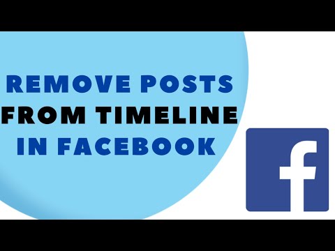 How to Remove Posts from Your Timeline on Facebook