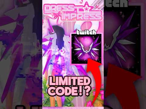 😱 *HURRY* NEW LIMITED WINGS CODE?! | Dress To Impress TWITCH SUMMER UPDATE Code #dresstoimpress