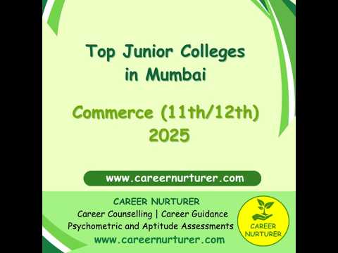 Top Commerce Junior Colleges in Mumbai - 11th and 12th for 2025. #careerguidance #commerce #mumbai