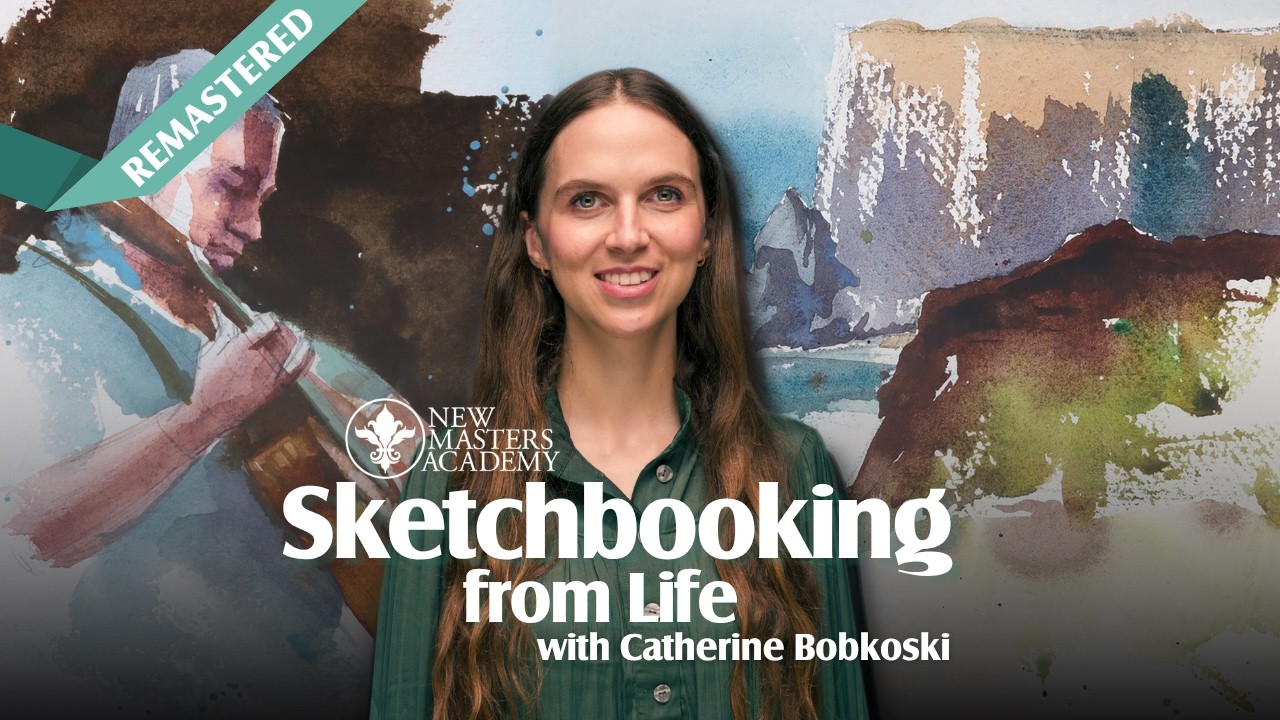 Course Trailer: Sketchbooking From Life with Catherine Bobkoski