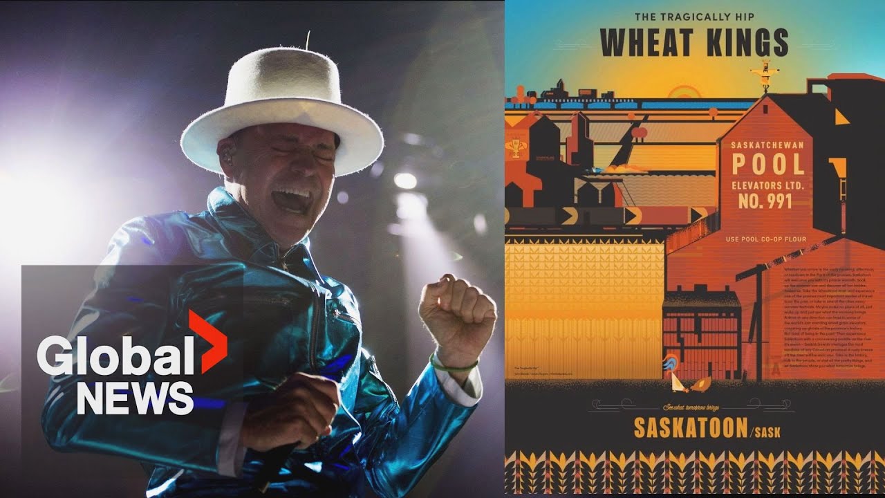 BC graphic artist catches The Tragically Hip's attention with unique travel posters