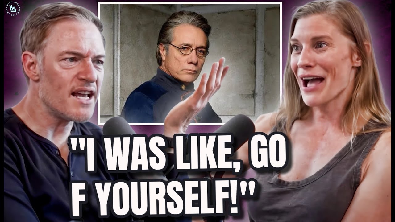 Katee Sackhoff & Tahmoh Penikett were pissed at Edward James Olmos for saying THIS..