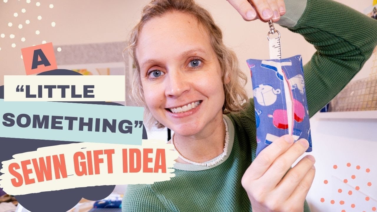 Travel Tissue Pouch Tutorial, AND more small & fast gift ideas!