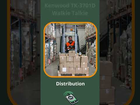 Kenwood TK-3701D: Licence-Free Digital Radio for Professionals #pushtotalk #walkietalkies