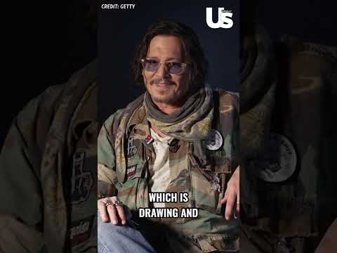 Johnny Depp spoke about his other artistic projects beyond filmmaking
