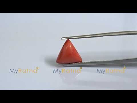 Certified Natural Red Coral 4.24 Ct (Italy) - Prime ( Call +91 9784933600)