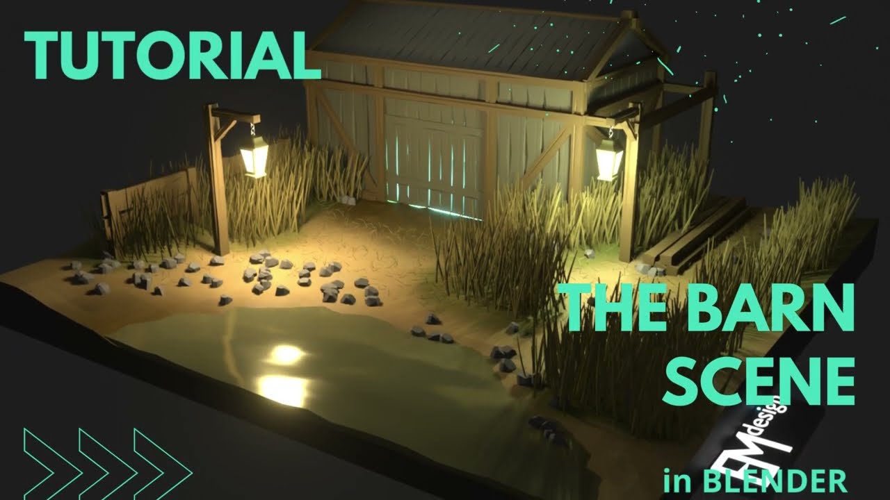 Blender Tutorial - The Barn Scene