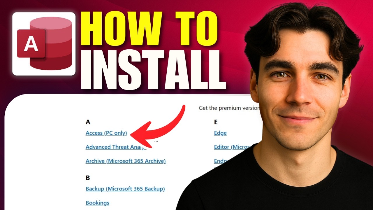 How to Install Microsoft Access (Tutorial 2026)