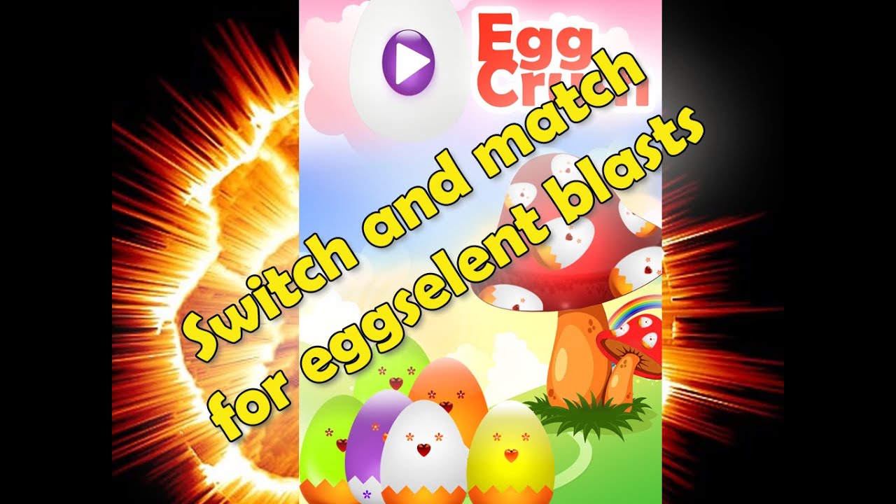 Egg Crush: Match your eggs to blast game app