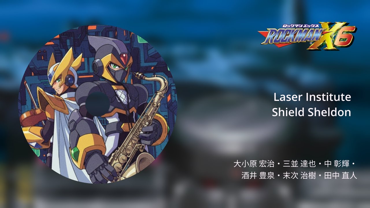 Laser institute - Shield Sheldon 🎷 Megaman X6 City Pop & Jazz OST Remixes (ロックマンX6) [AI]