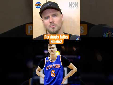 Kristaps Porzingis is "Very Happy" for Knicks Fans! 🫡 #shorts