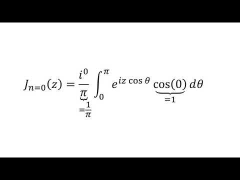 Solving integral using Bessel function features!