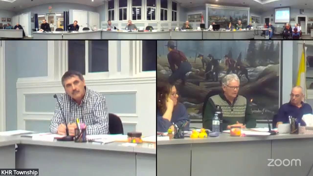 February 3rd KHR Township's Regular Meeting