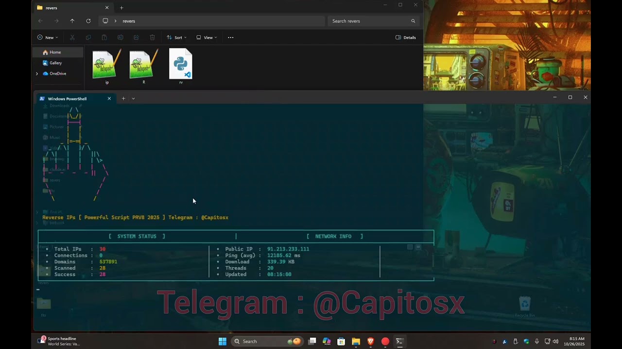 Reverse IPs Powerful Script [ 2025 ]