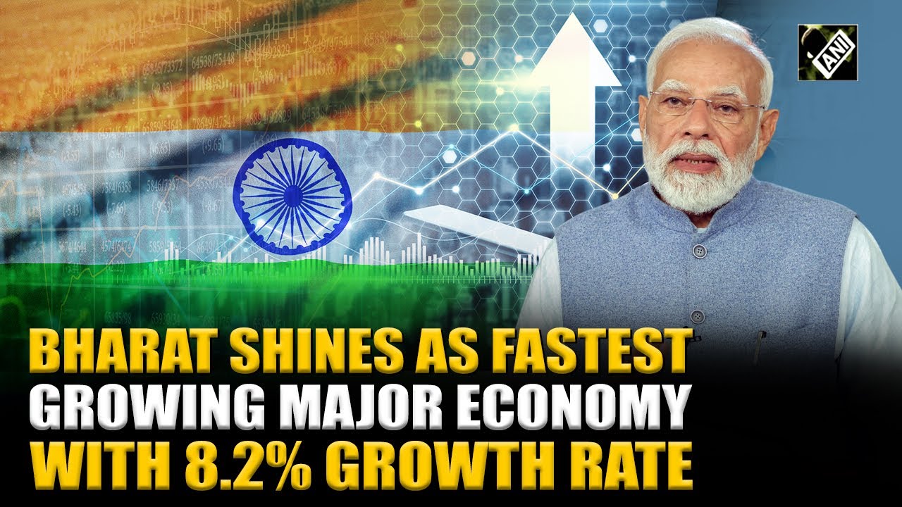 PM Modi hails as India hits new height of economic growth with 8.2% rate in latest quarter