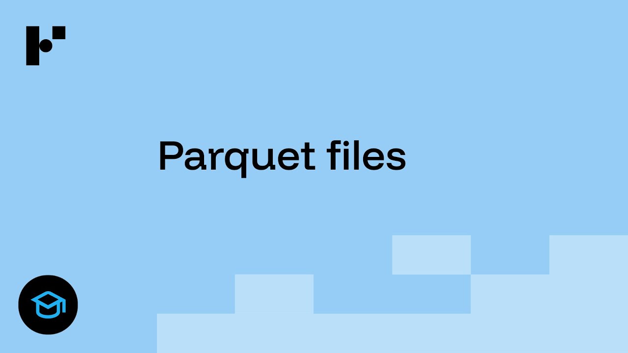 The Parquet file format explained