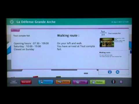 Interactive digital wayfinding and directories for RATP (parisian subway): ViaDirect