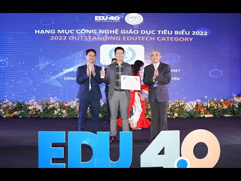 Cuộc thi Olympic tiếng Anh trên Internet (IOE) nhận giải thưởng Công nghệ Giáo dục Tiêu biểu 2022