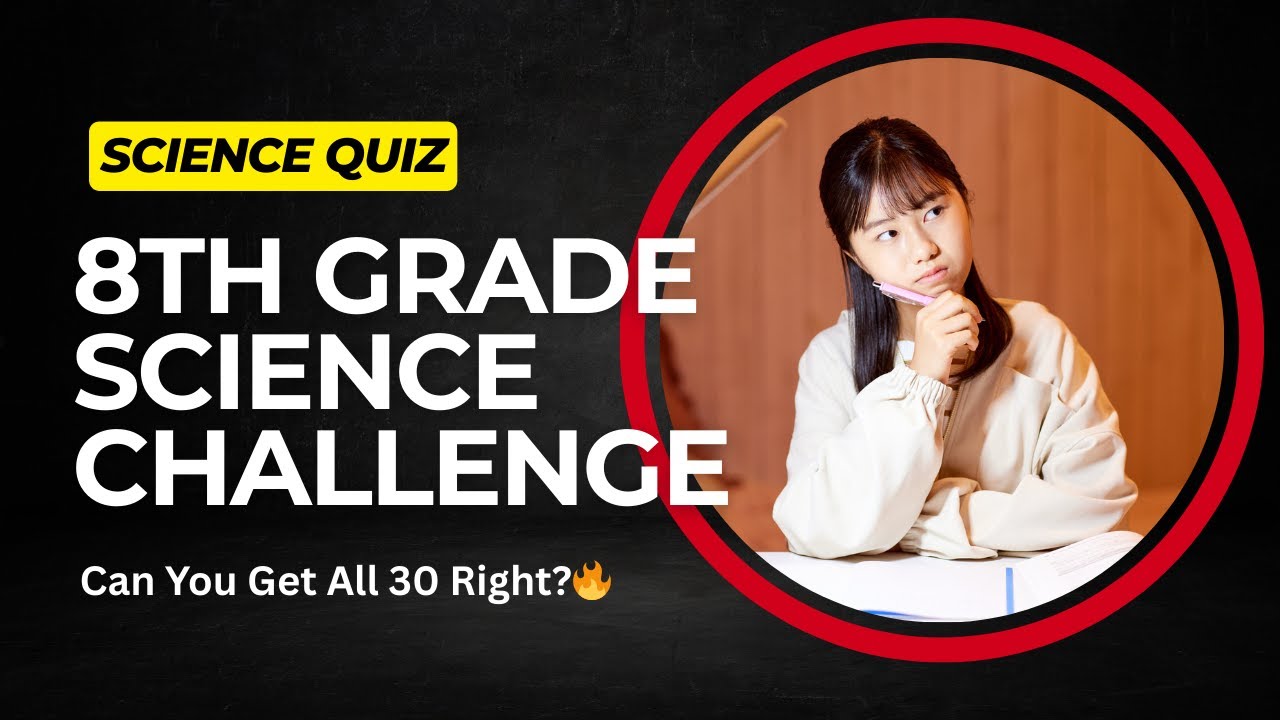 8th Grade Science Quiz 🧪 | Fun & Interactive Learning with JesmaEdu | Physics, Chemistry & More!