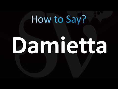 How to Pronounce Damietta (CORRECTLY!)