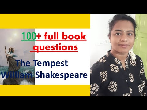 The Tempest Full Book Quiz/the tempest questions quizlet/ENGLISH LITERATURE