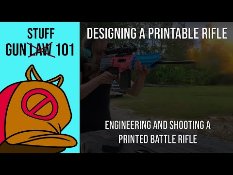 Gun Stuff 101: Designing A 3D Printable 308 Battle Rifle (3D Printed CETME/G3)