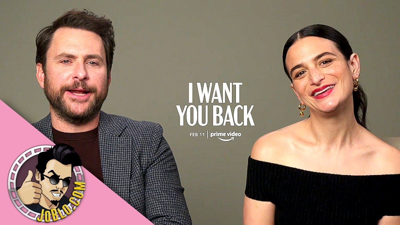 Charlie Day & Jenny Slate Interview - I Want You Back (2022) Amazon ...
