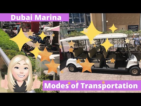 How to get around on Dubai Marina Walk for #shorts