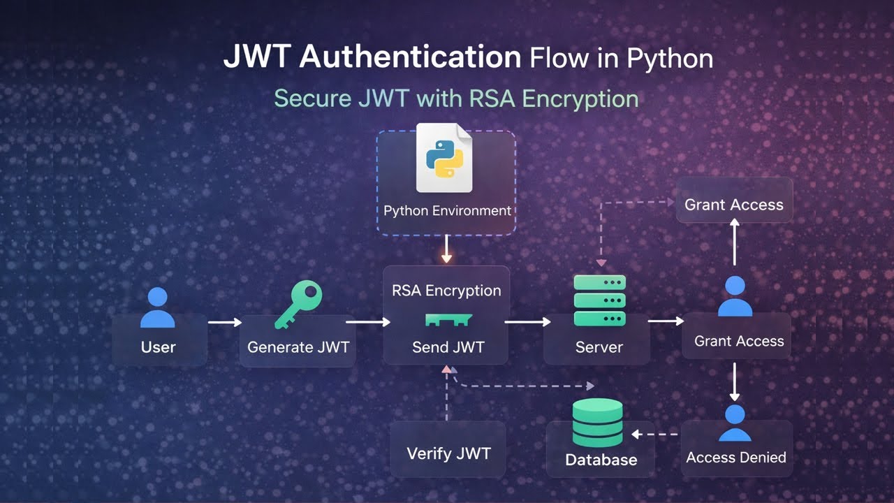 Python JWT Token Authentication with RSA Encryption