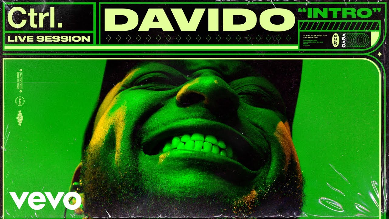 Davido - Intro (Live Session) | Vevo Ctrl