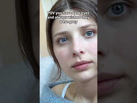 Grey eyes, the rarest eye color on earth @Imthe_annag