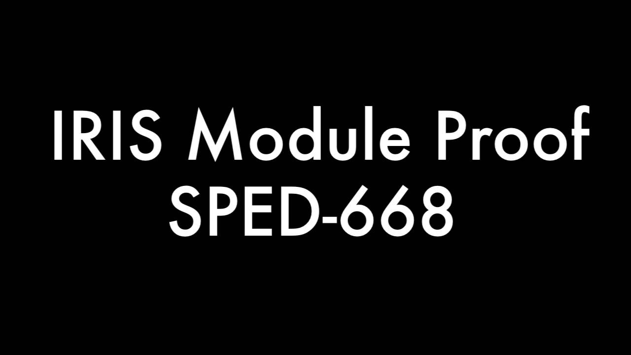 IRIS Module Proof