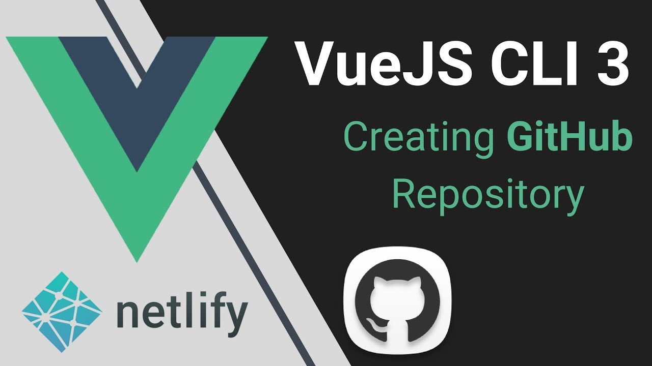 VueJS CLI 3 Full Project #4 - Creating GitHub Repo